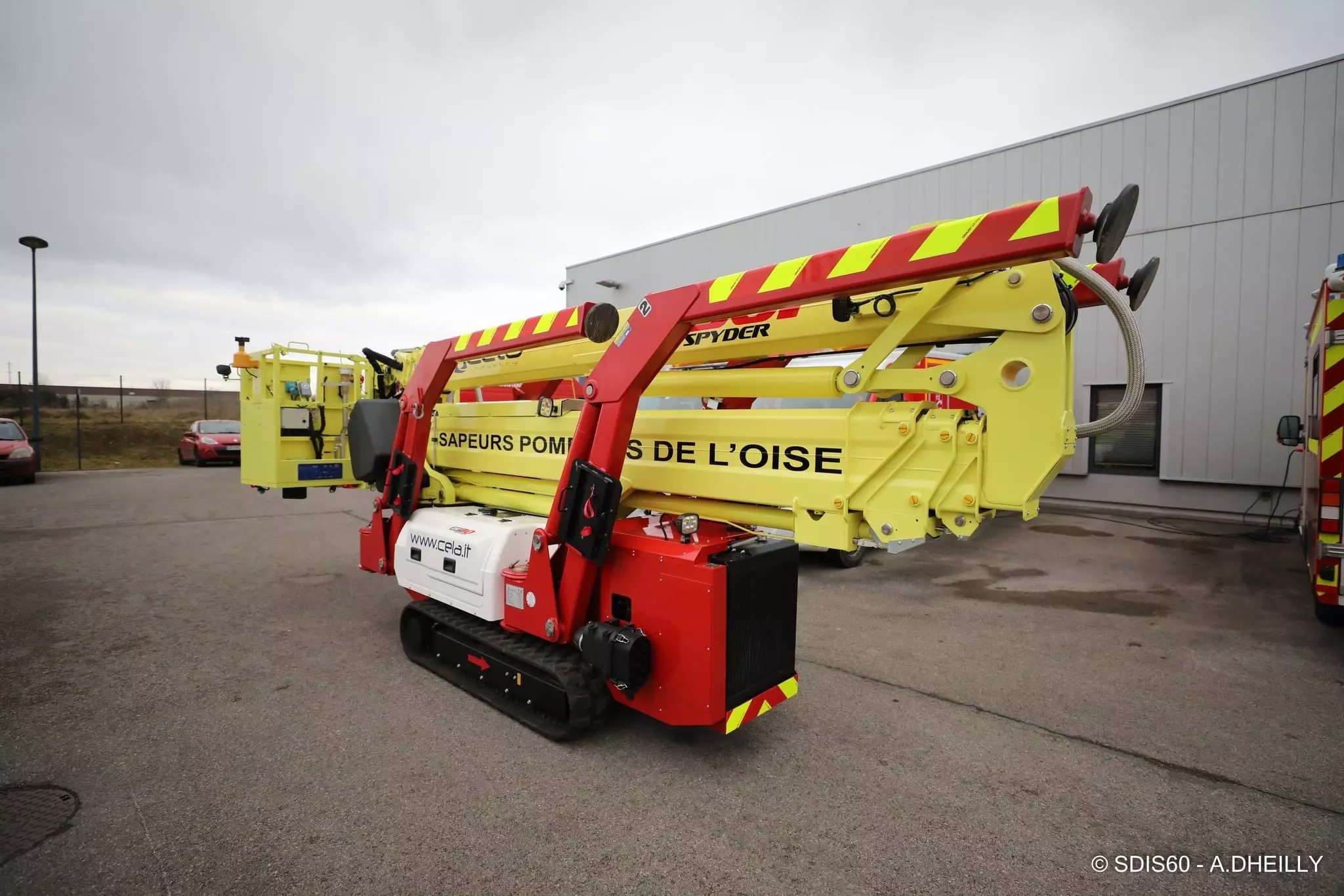 Sapeurs Pompiers Nacelle